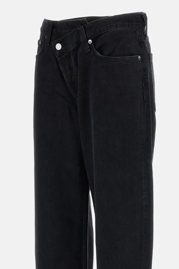 AGOLDE Arc Criss Cross Jeans - Nero