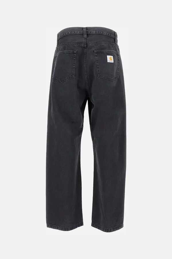 Carhartt Work In Progress Landon Pant 'robertson' Denim - Nero