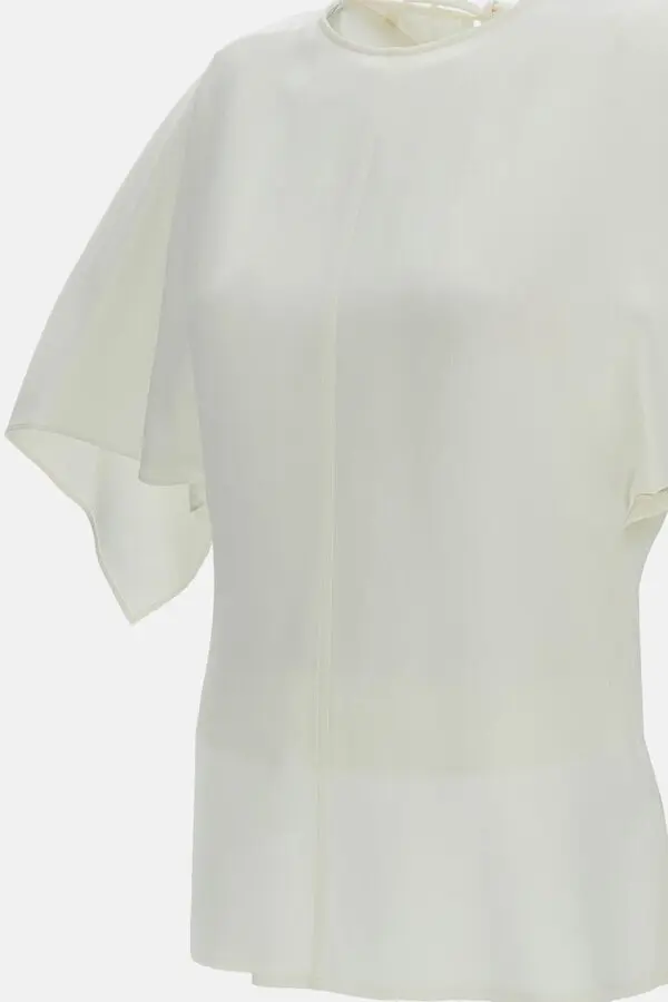 Stella McCartney Satin Top - Beige
