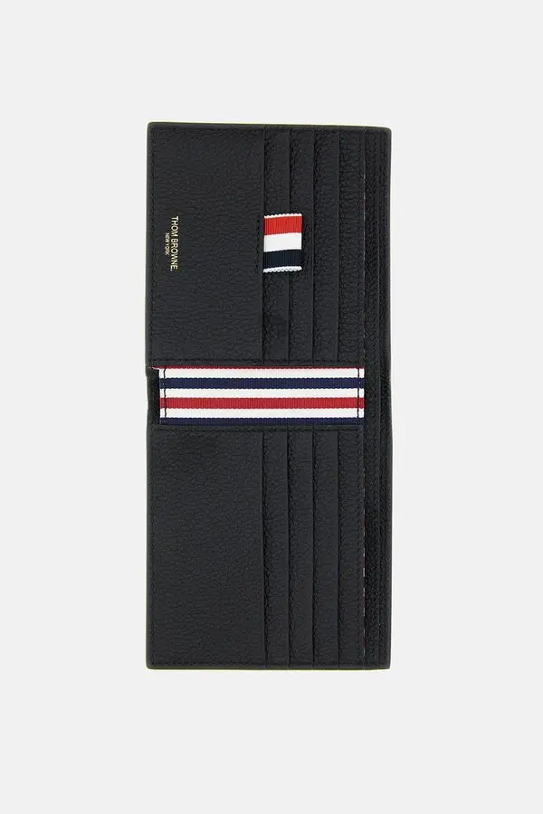 Thom Browne Portafoglio Pebble Grain Leather