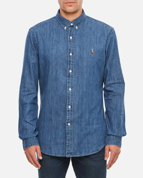 Polo Ralph Lauren Camicia Denim - Blu