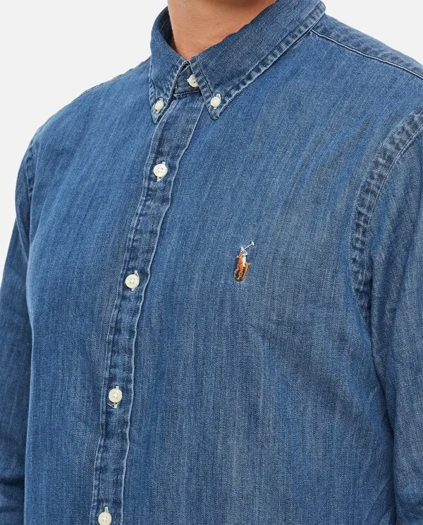 Polo Ralph Lauren Camicia Denim - Blu