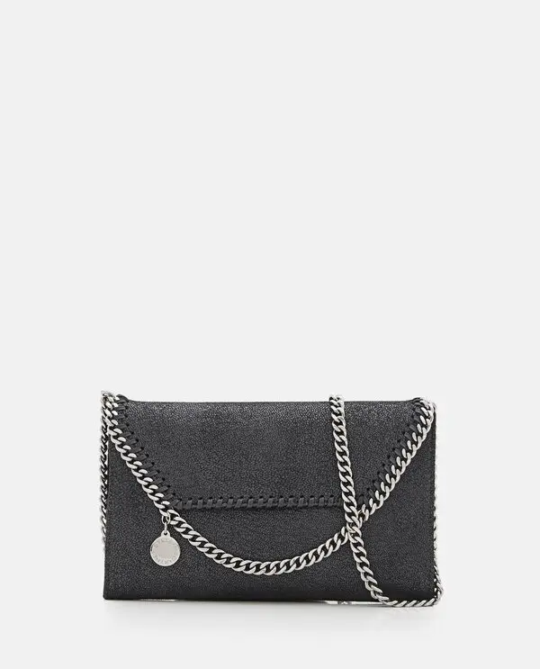 Stella McCartney Falabella Wallet On Chain Shoulder Bag - Grey