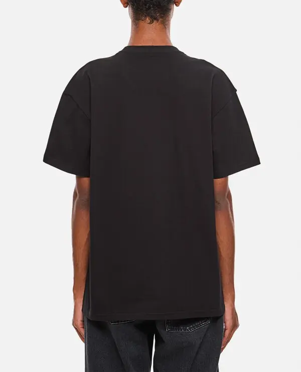 Carhartt Work In Progress Chase T-shirt In Cotone - Nero