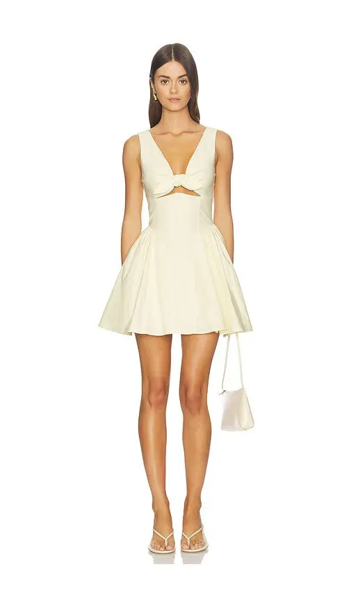 Majorelle Susie Mini Dress - Butter Yellow