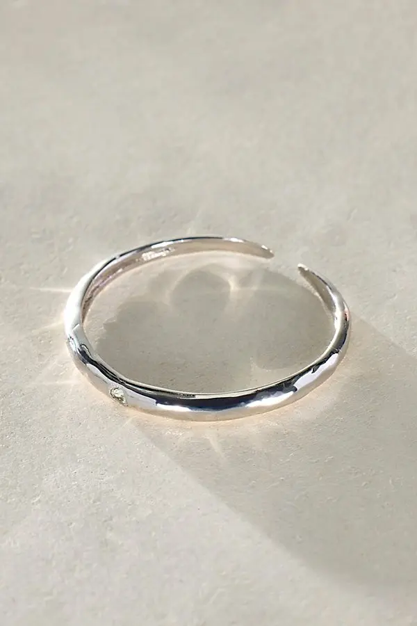 BRENDA GRANDS Fp X Agnes Waterproof Big Toe Ring - Silver/sage