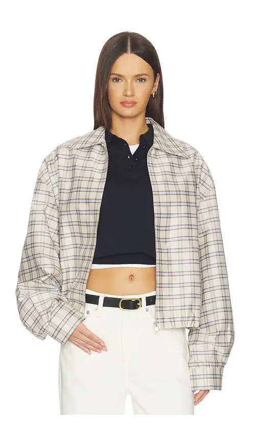 SRG Luther Plaid Zip-up Jacket