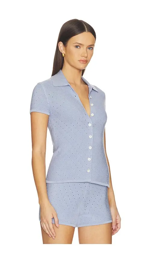 SRG Gidget Knit Polo Cardigan