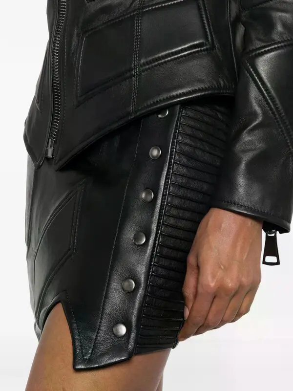 MITILIANE COUTURE Geometric Panelled Mini Skirt