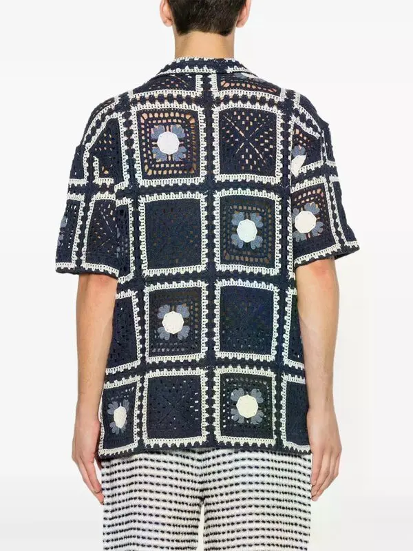 CHE Tejer Crochet-knit Shirt