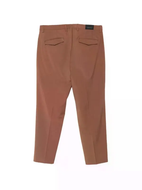 MICHAEL COAL Pleated Design Trousers