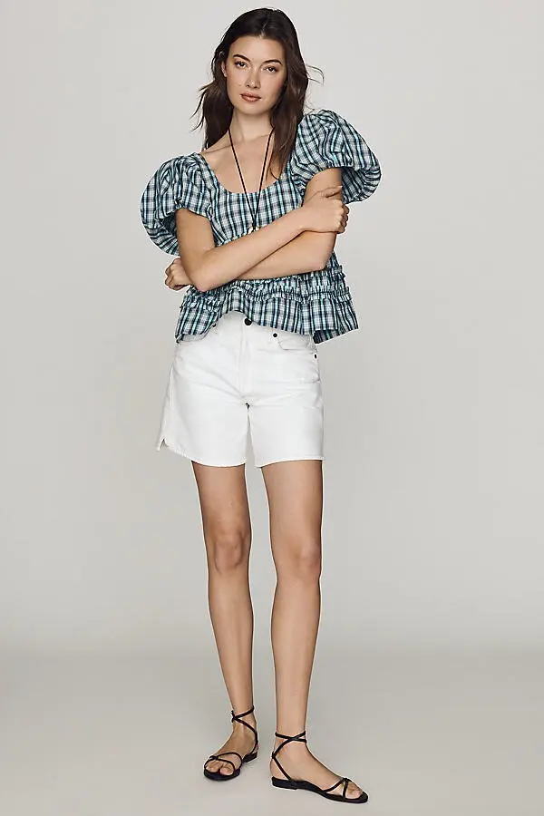 DAMSON MADDER Puff Sleeve Blouse