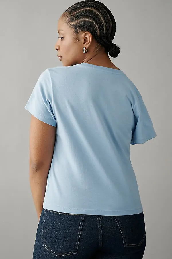 Maeve Evelyn Cotton T-shirt With Graphic Print