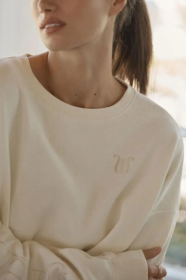 LYREBIRD Logo Boyfriend Sweatshirt