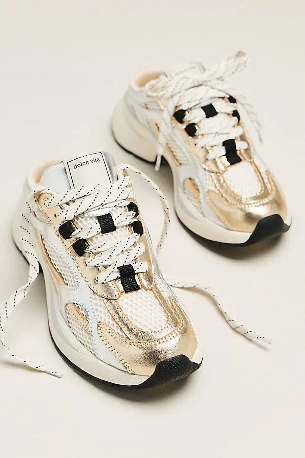 Dolce Vita Swayzy Mule Sneakers - Metallic Multi