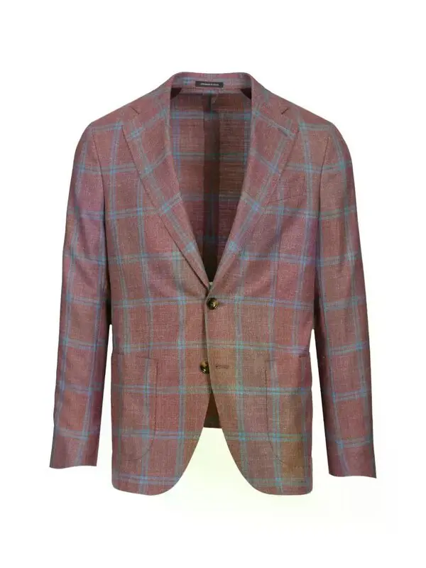 AL DUCA D’AOSTA 1902 Checked Single-breasted Blazer