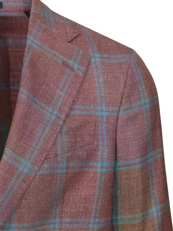 AL DUCA D’AOSTA 1902 Checked Single-breasted Blazer