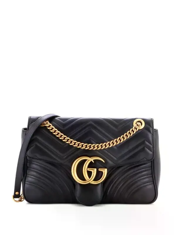 Gucci Gg Marmont Matelassé Leather Shoulder Bag