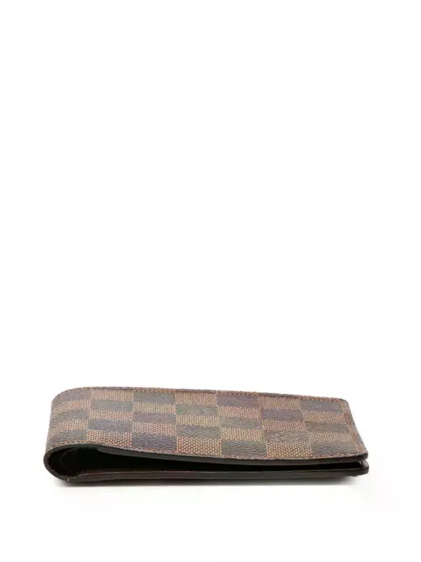 LOUIS VUITTON 2011 Damier Ebene Slender Wallet Small Wallets