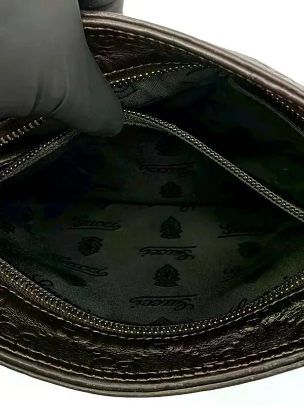 Gucci Gg Monogram Messenger Bag