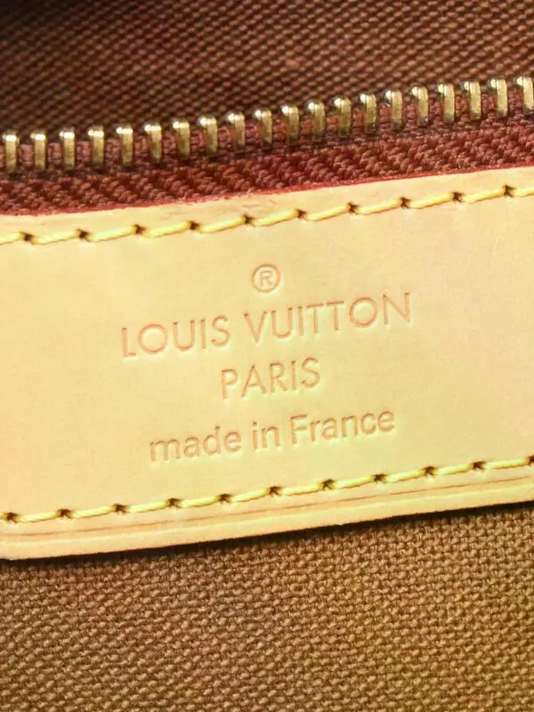 LOUIS VUITTON Monogram Batignolles Horizontal Tote Bag - Brown