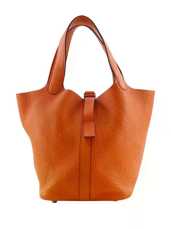 Hermès 2004 Clemence Picotin 18 Handbag - Orange