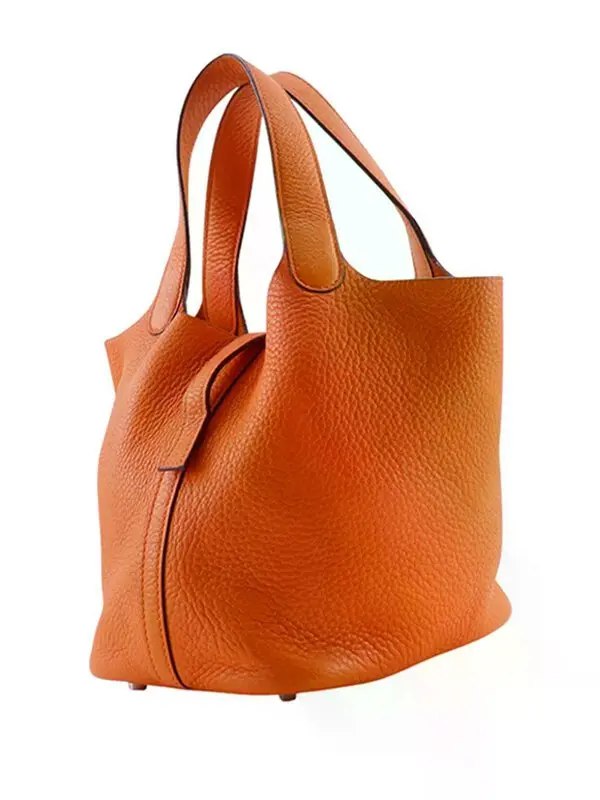 Hermès 2004 Clemence Picotin 18 Handbag - Orange
