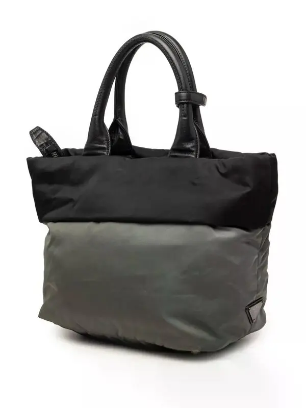 Prada Reversible Tessuto Tote Satchel