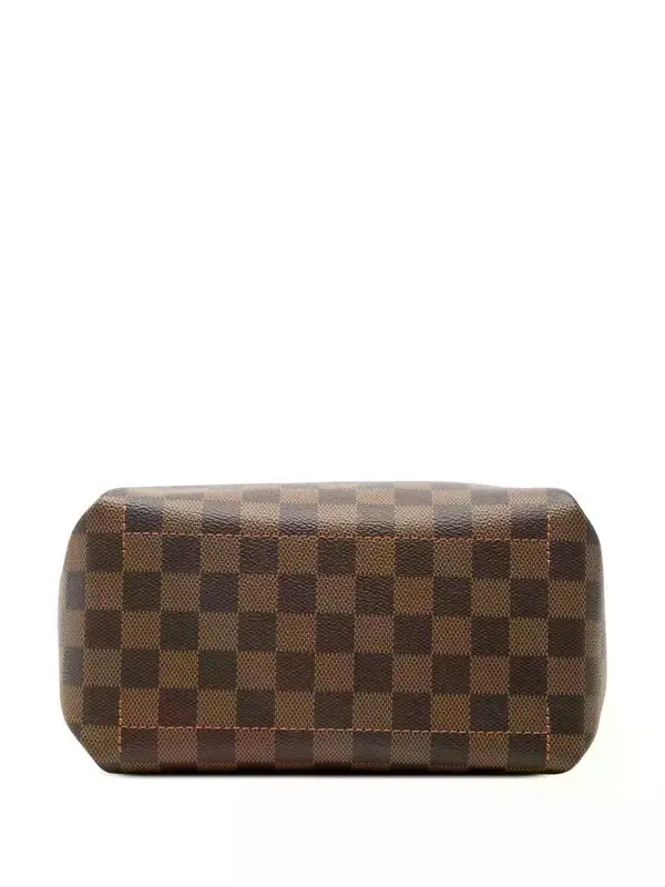 LOUIS VUITTON Damier Ebene Belmont Pm Satchel - Brown