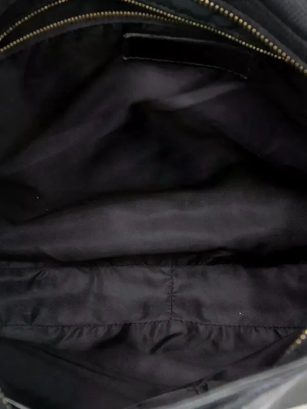 Burberry Check Nylon Grafton Hobo Bag - Grey