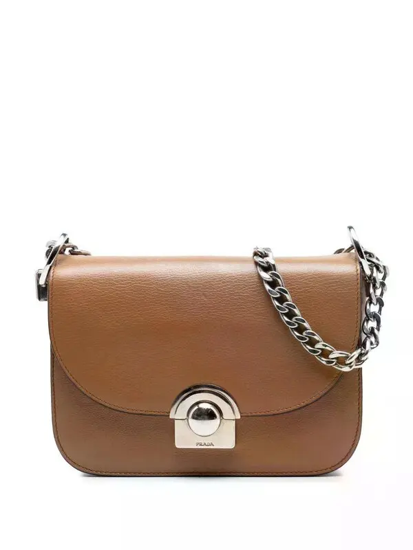 Prada Glace Calf Arcade Crossbody Bag