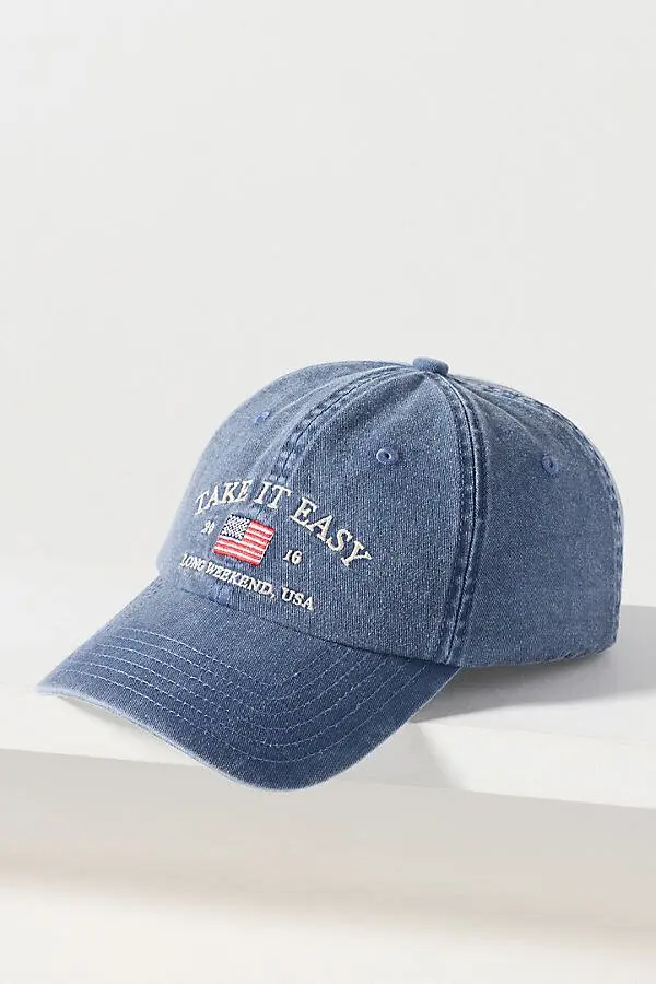 KENZ KUSTOMZ Embroidered Baseball Cap - Navy