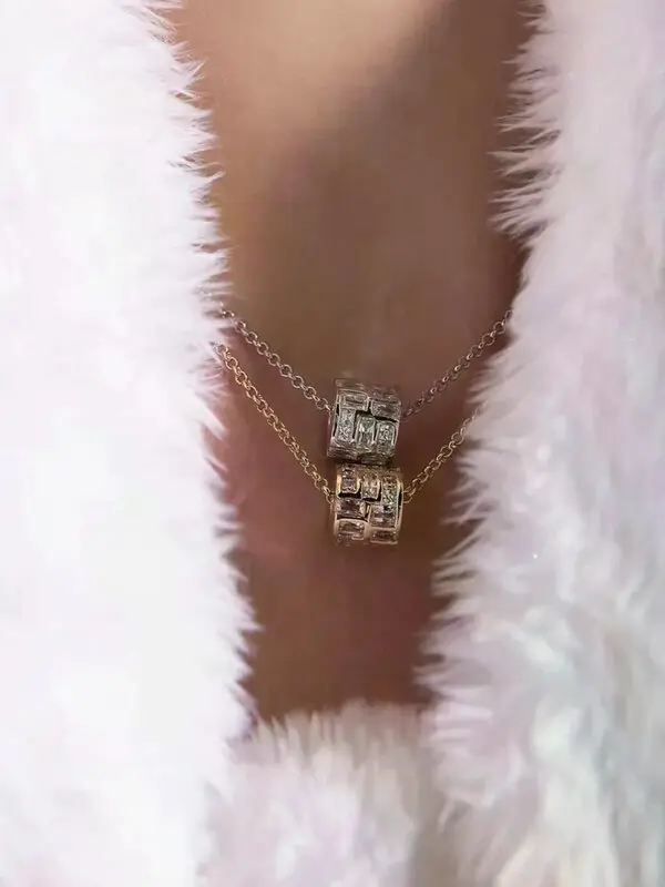 APM MONACO Tone Crystal Necklace