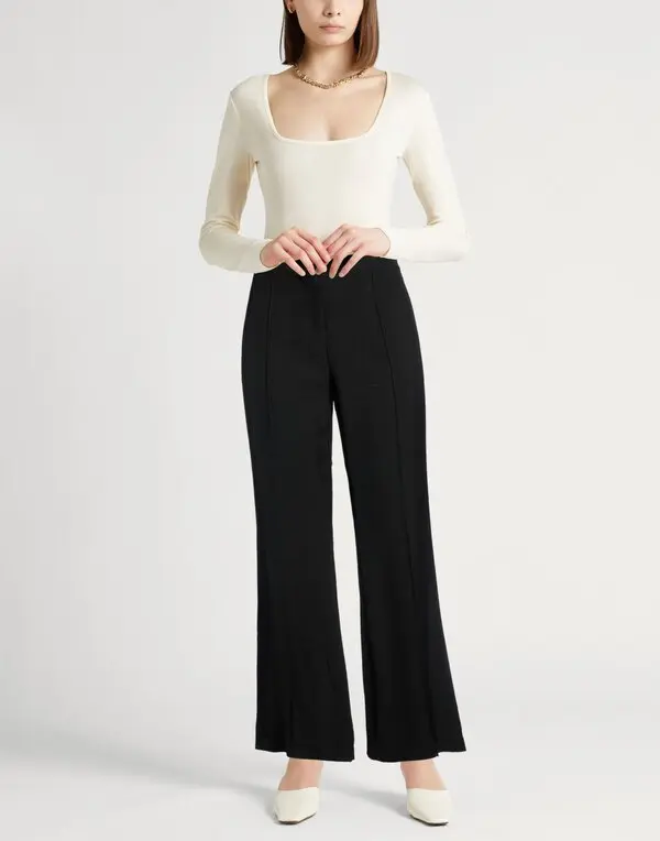 Erika Cavallini Viscose Flared Trousers