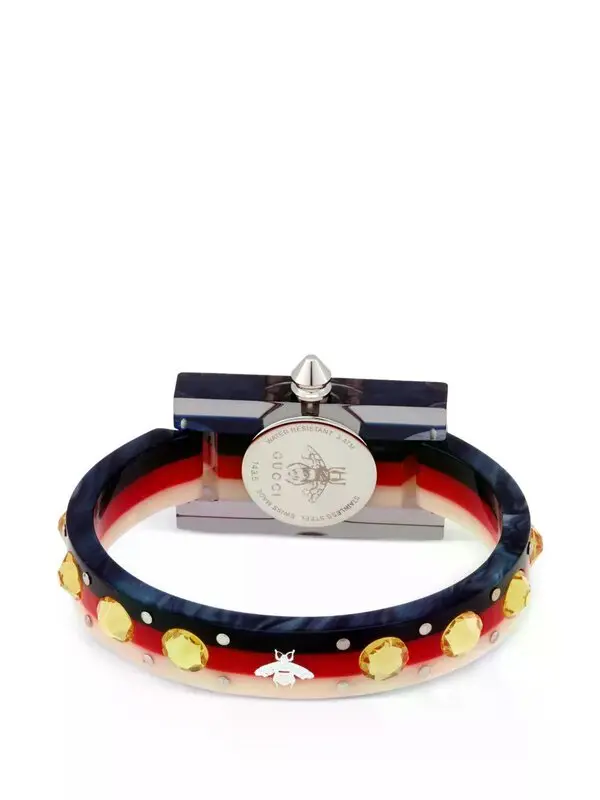 Gucci 24mm Crystal Embellished Watch