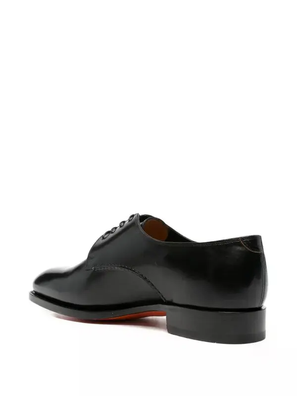 Santoni Leather Derby Shoes