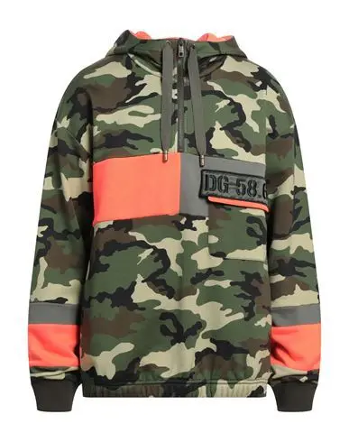 Dolce & Gabbana Camouflage Cotton & Polyester Sweatshirt - Military Green