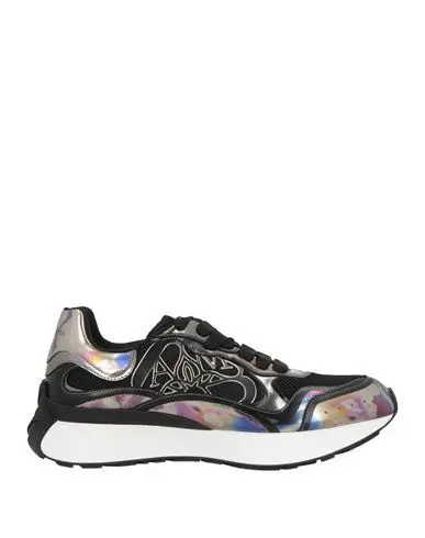 Alexander McQueen Leather And Textile Fiber Low-top Sneakers