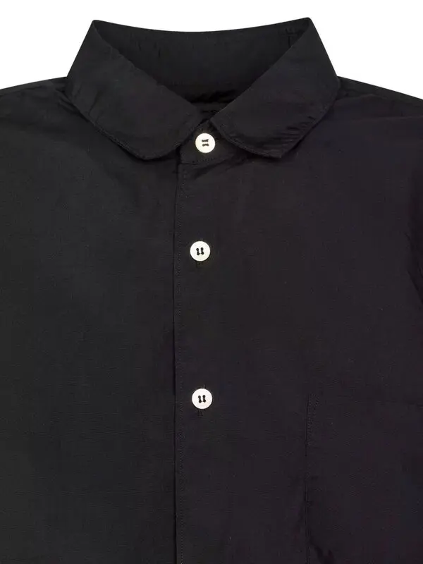 Comme Des Garçons Peter Pan-collar Chest-pocket Shirt