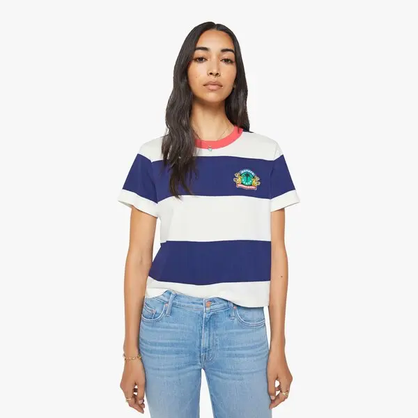 MOTHER The Boxy Goodie T-shirt - Blue
