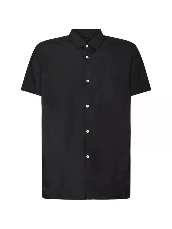 Comme Des Garçons Short-sleeve Chest-pocket Shirt