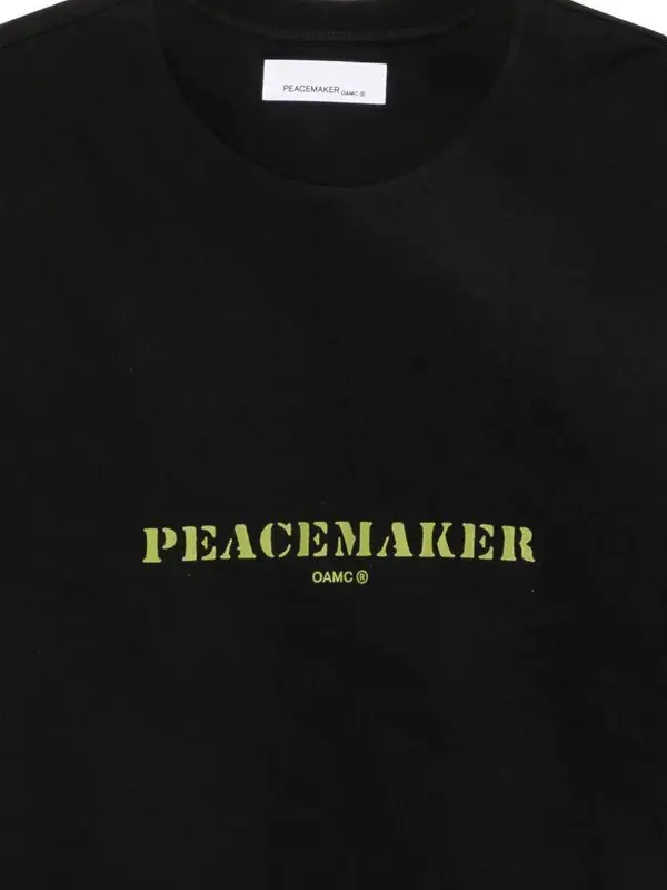 PEACEMAKER OAMC Logo-print T-shirt