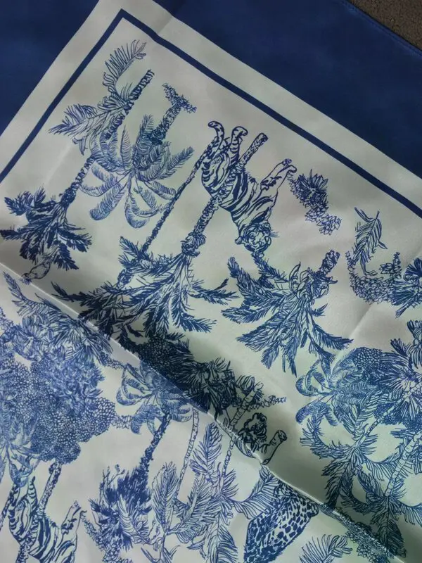 MC2 SAINT BARTH Kitana Print Square Scarf
