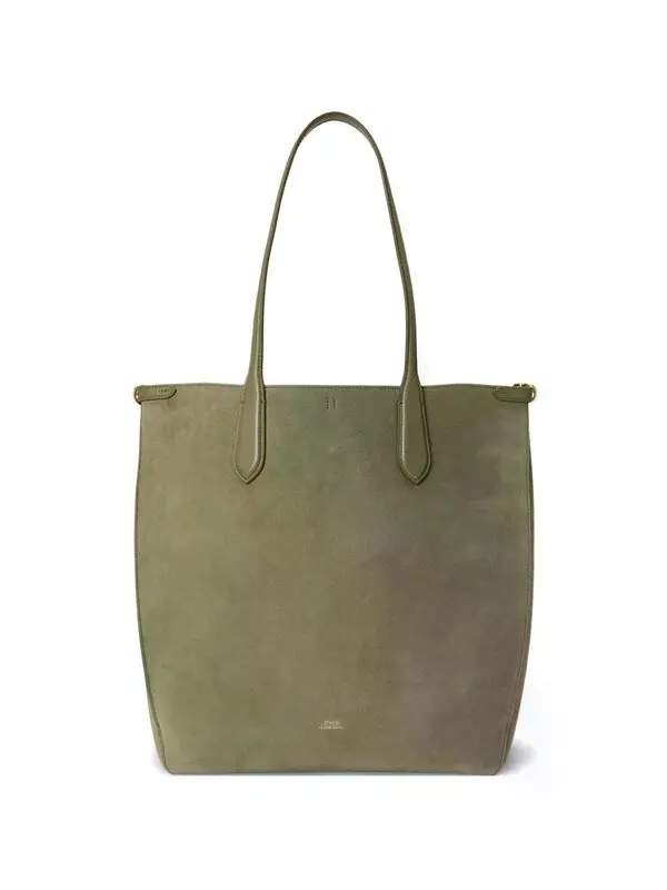 Polo Ralph Lauren Sueded Buckle Tote Bag - Green
