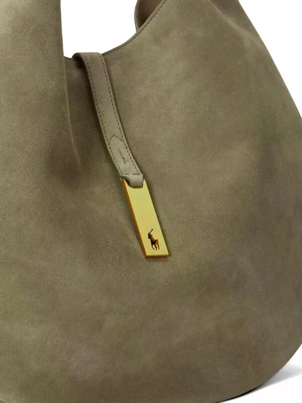 Polo Ralph Lauren Suede Shoulder Bag
