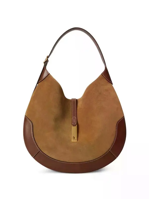 Polo Ralph Lauren Suede Shoulder Bag