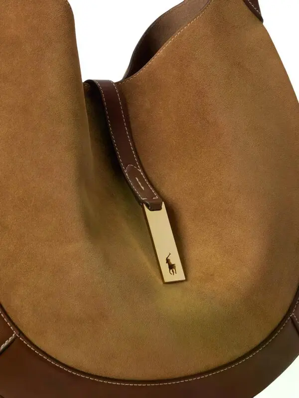 Polo Ralph Lauren Suede Shoulder Bag