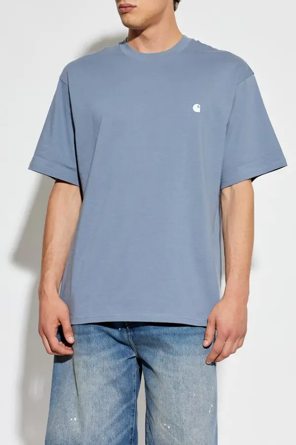 Carhartt Work In Progress T-shirt 'madison - Blue