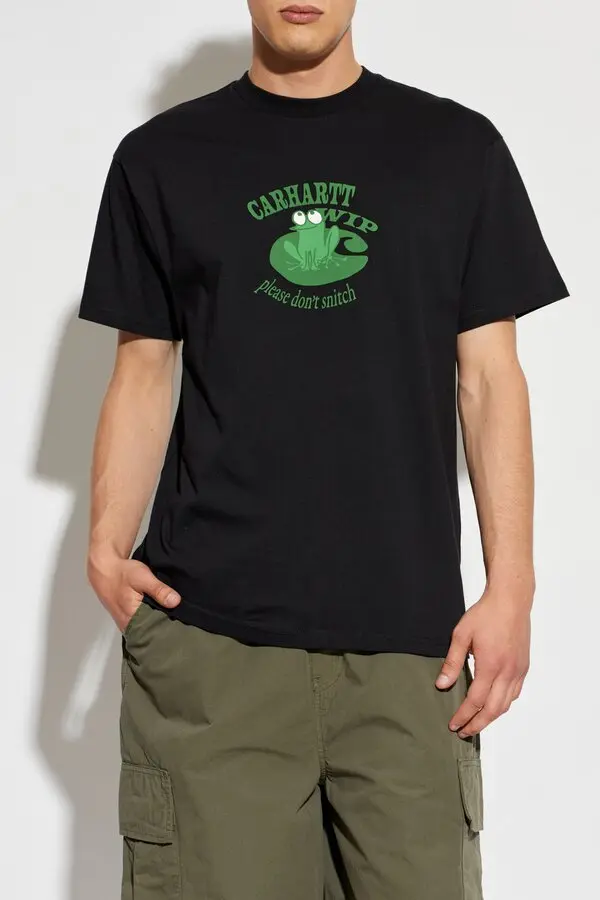 Carhartt Work In Progress T-shirt "don't Snitch