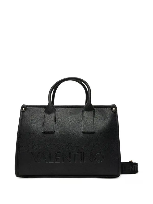 MARIO VALENTINO Foxy Re Logo-embossed Tote Bag